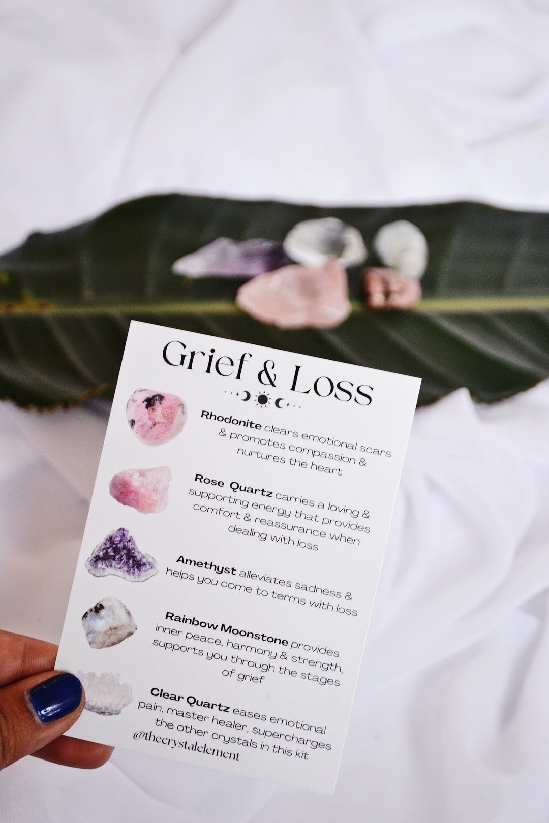 Grief & Loss Crystal Kit | Healing Crystals for Grief and Loss ...