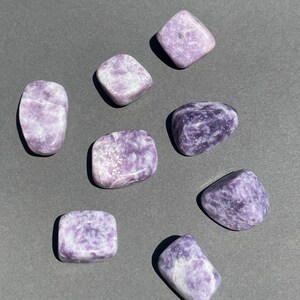 Lepidolite Tumbled Stone | Serenity Crystal | Crystal for Meditation ...