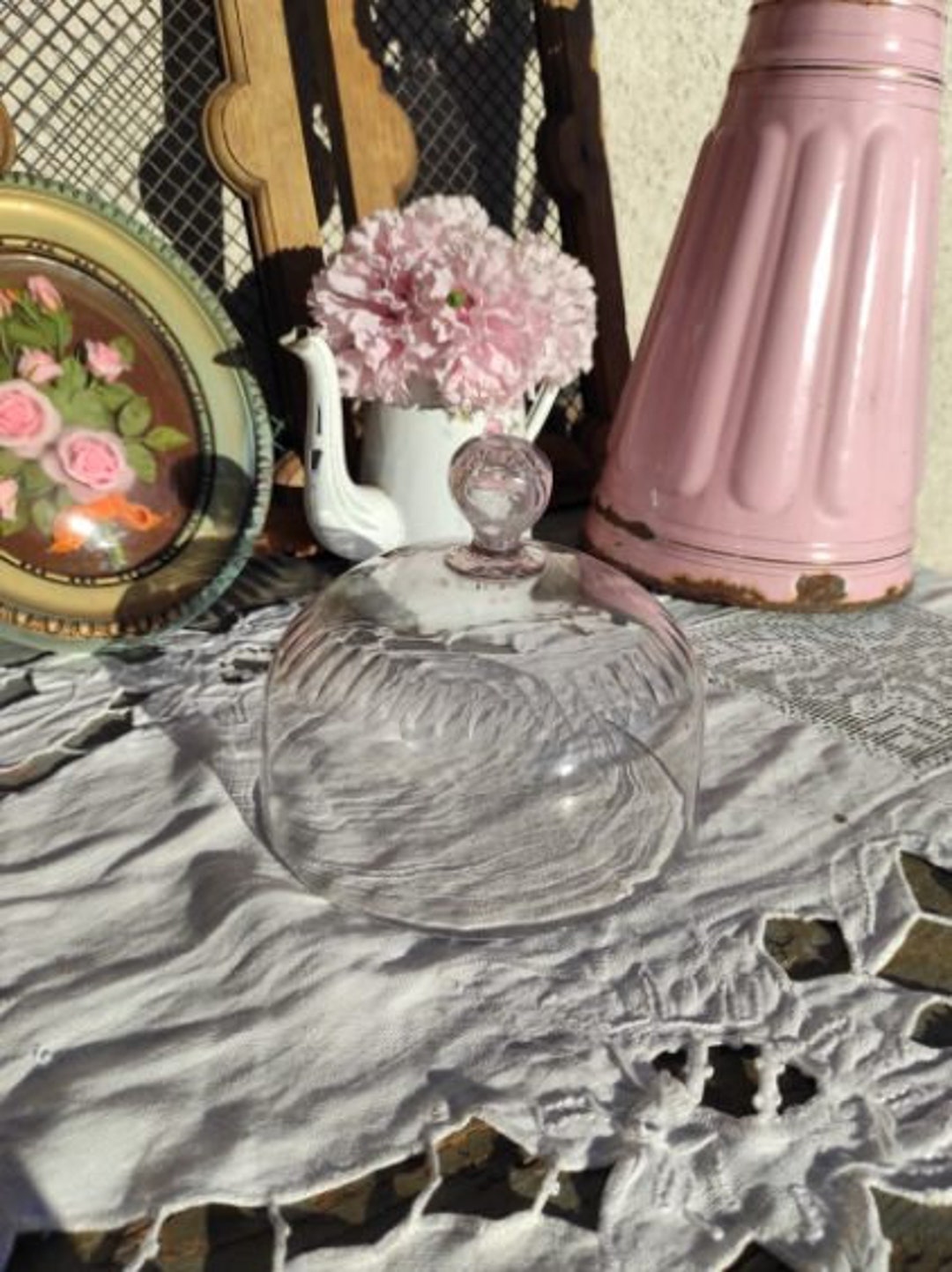 Cut Crystal Bell - Cake Bell - Lid for Cake or Cheese - Cake Display ...