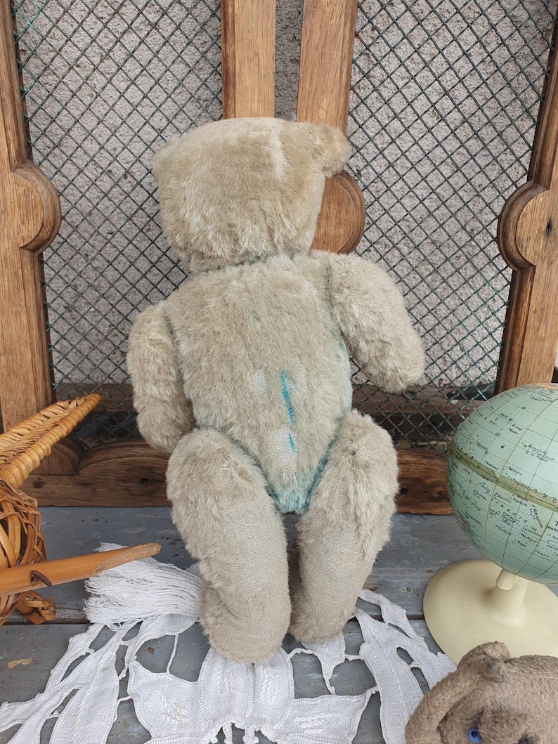 Old Teddy Bear - 50s Toy - French Teddy Bear - Teddy Bear - Etsy