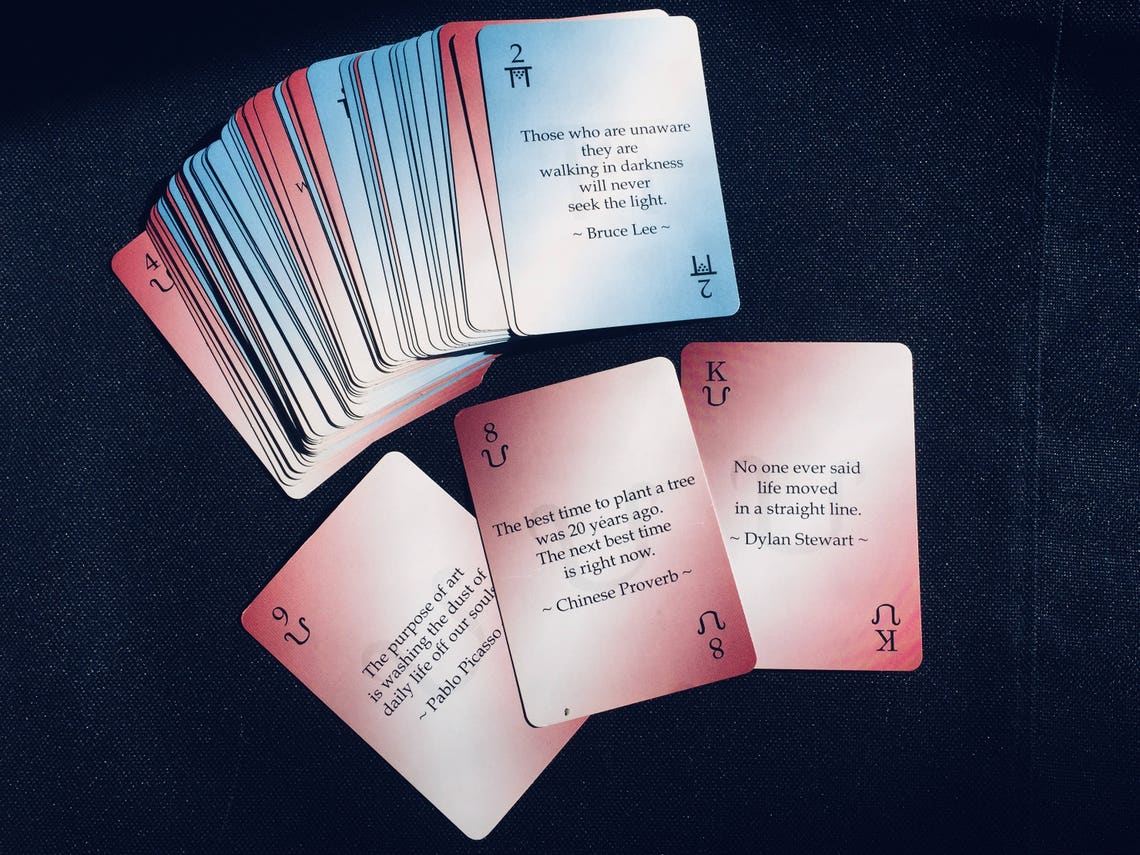 Tree of Life True Wisdom Cards - Motivational Daily Guidance Cards - Etsy