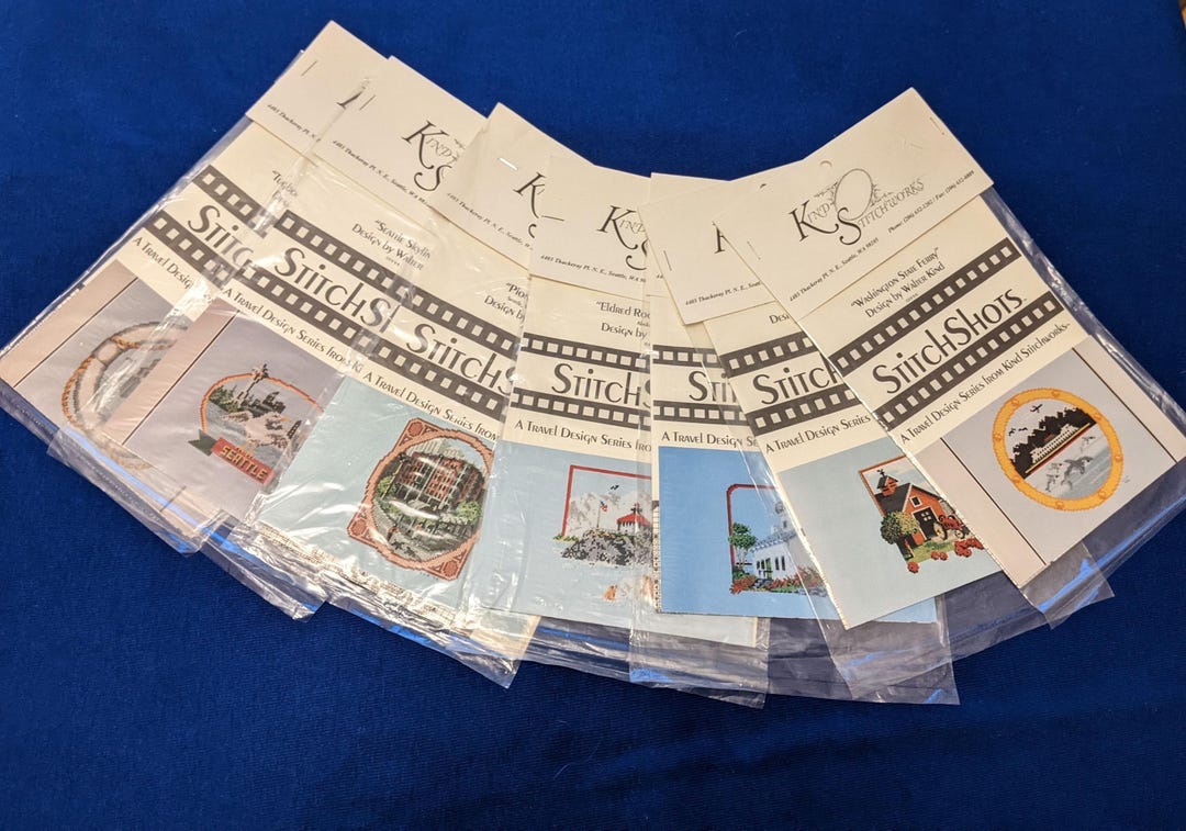 Stitch Shots Cross Stitch Patterns Charts Choose Alaska Washington ...