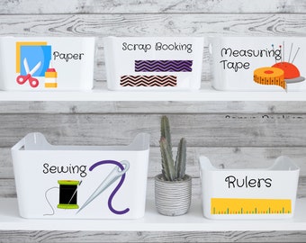 Craft Room Labels | Etsy