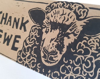 Thank Ewe Cards - Etsy