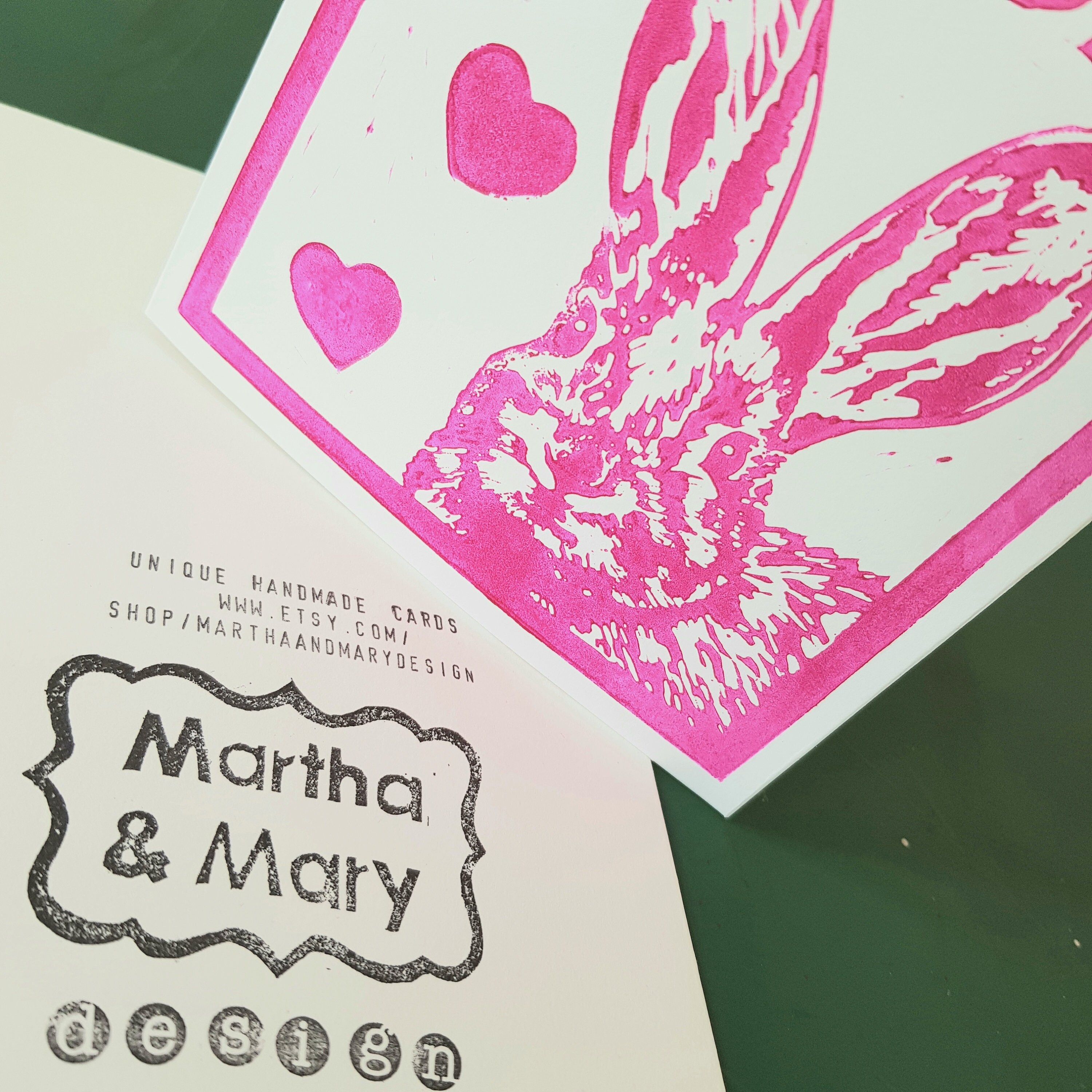 Rabbit Birthday Card Hoppy Birthday Bunny Cute Rabbit Print | Etsy