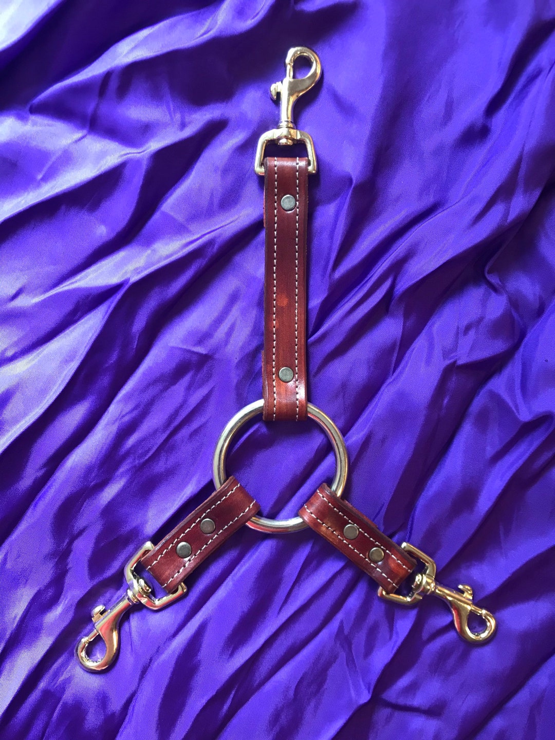Three Point Hogtie Leather Restraint Attachment - Etsy