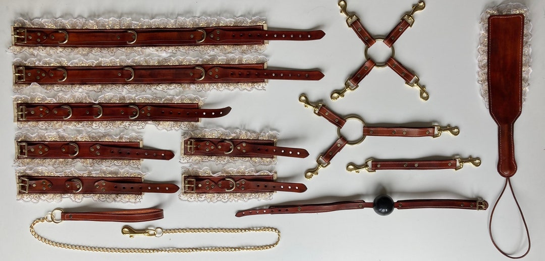 Leather Restraint Set - Etsy