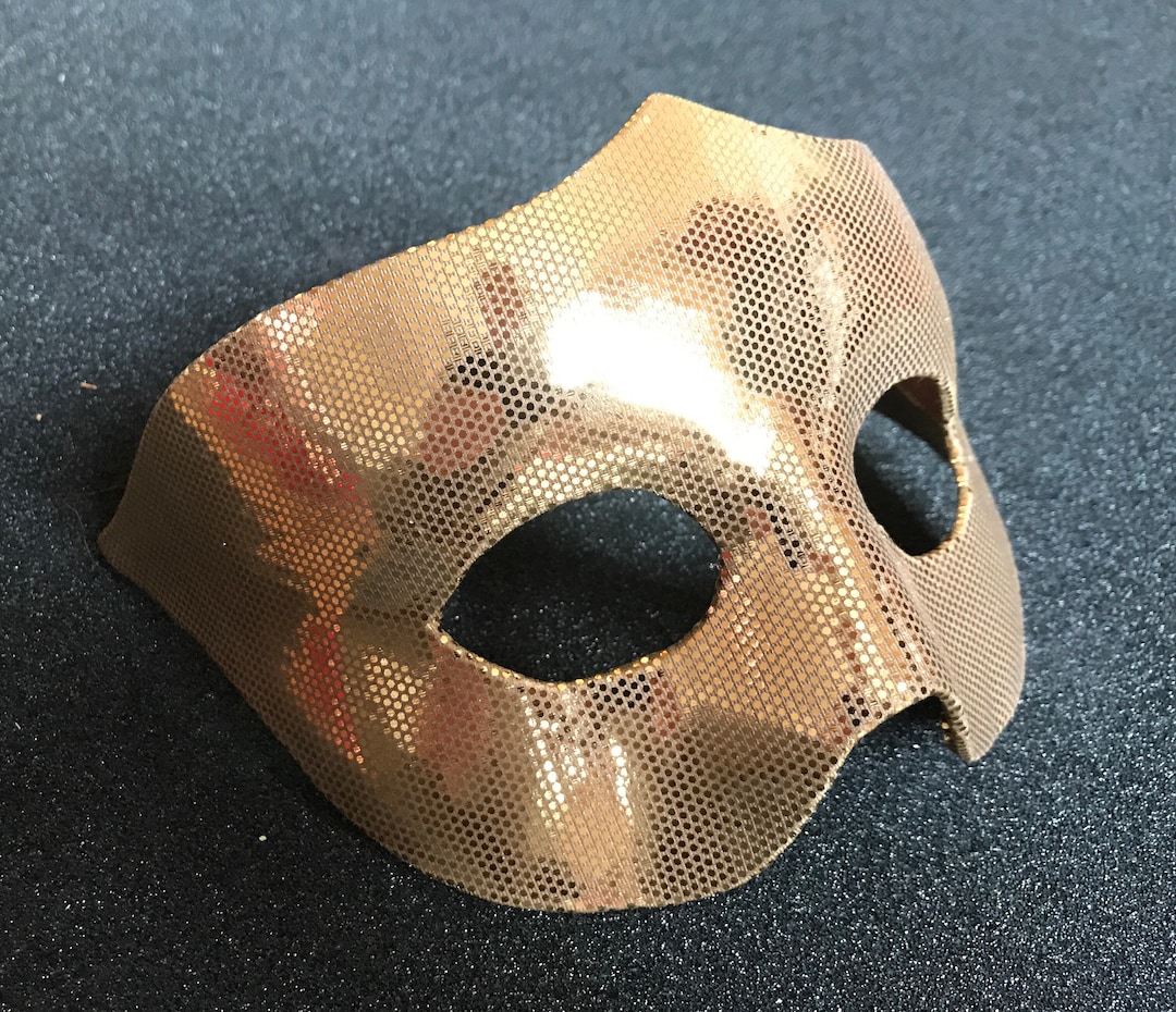 Gold Reflective Mask - Etsy