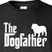 The Dogfather Bulldog Dog Logo Graphic Tshirt - Etsy