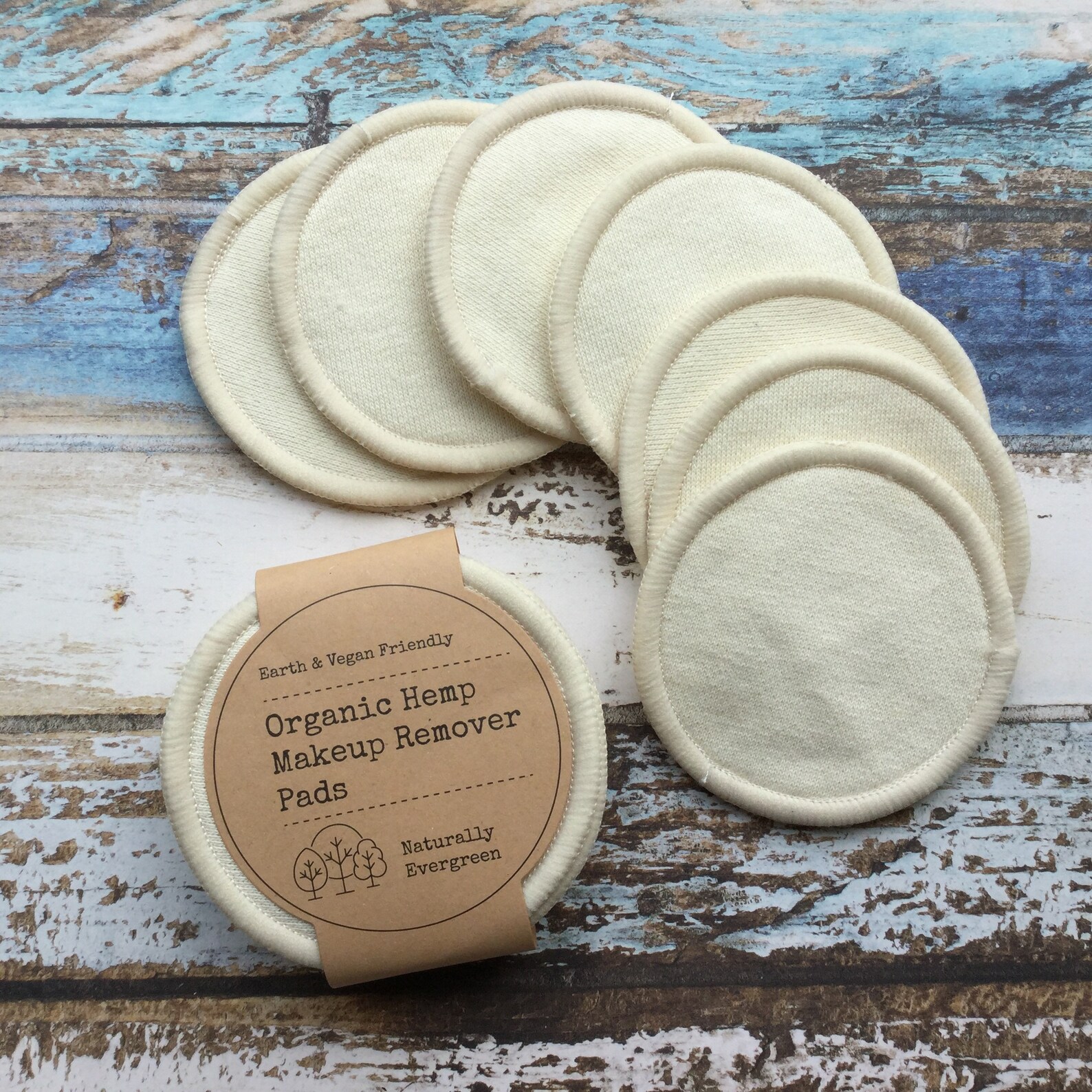 Organic Hemp Makeup Remover Rounds Face Wipes Organic Face - Etsy Canada