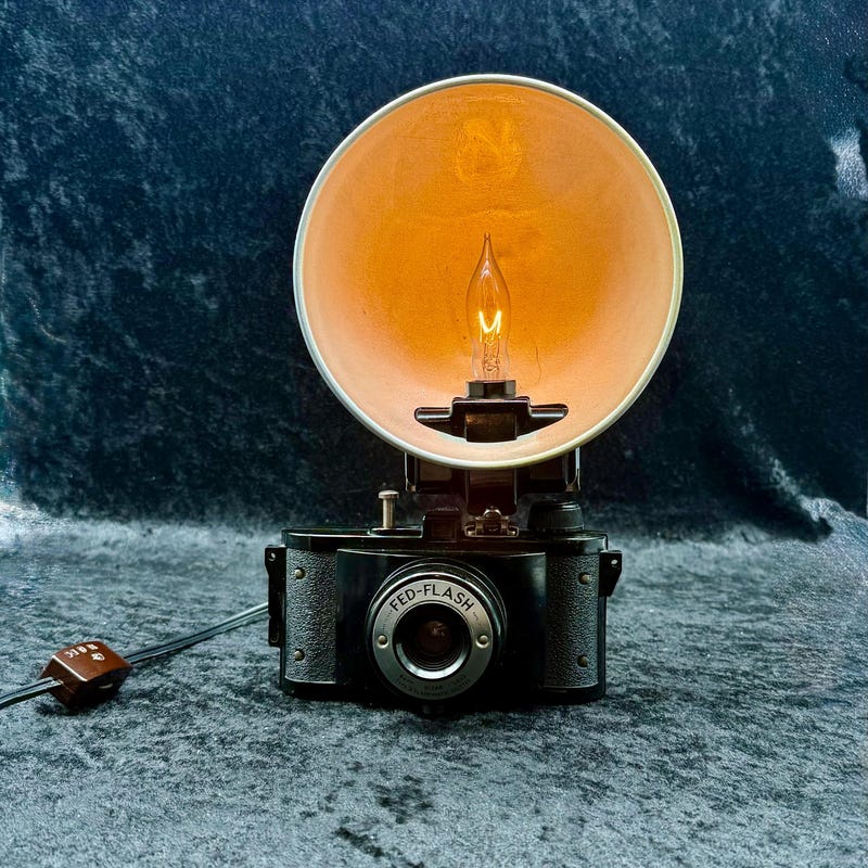 Camera Lamp Vintage - Etsy