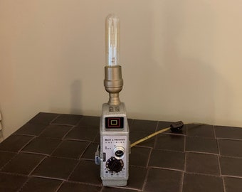 Vintage 1969 Kodak Instamatic Camera Lamp With Rod Edison Bulb | Etsy