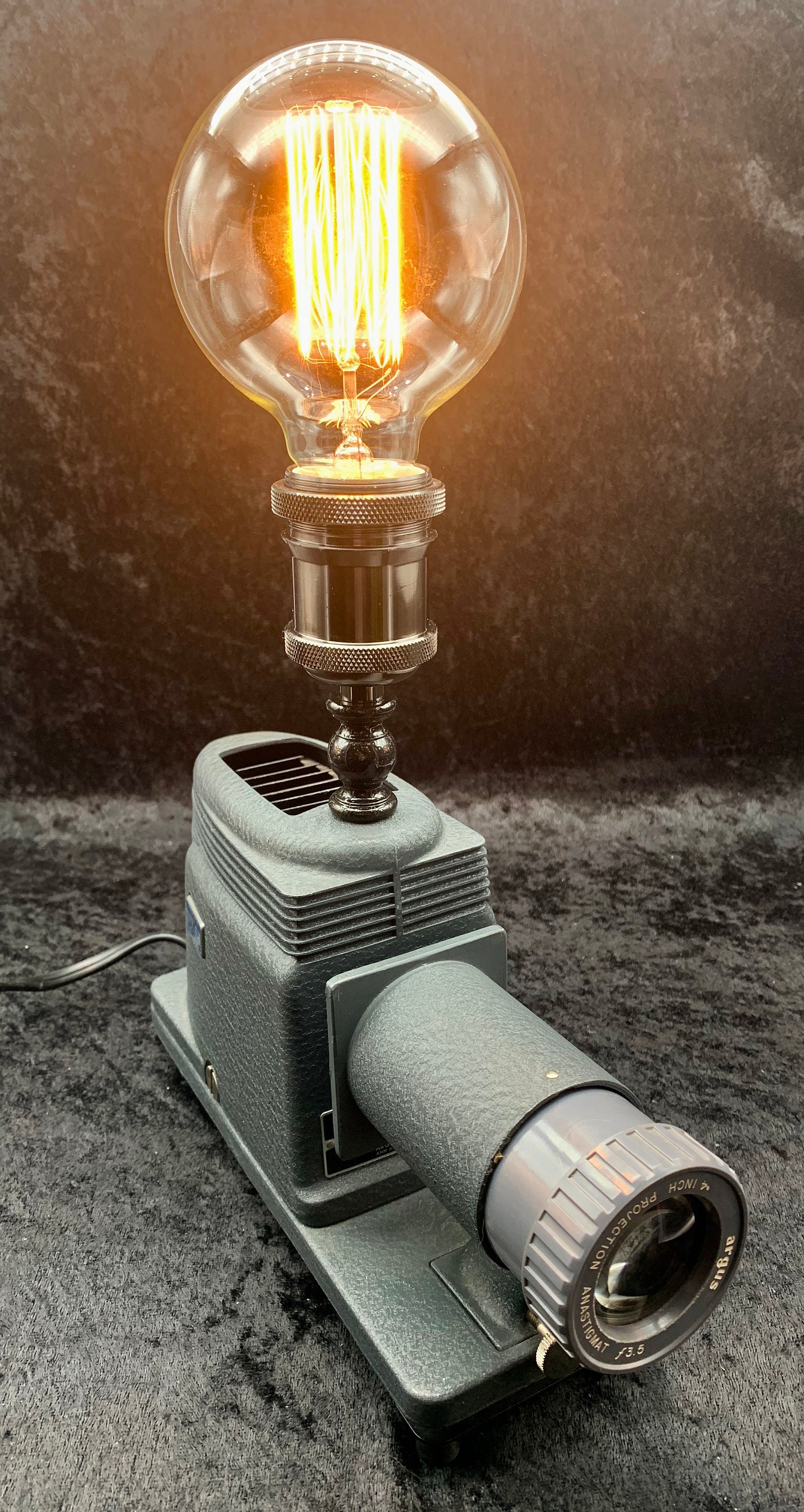 Vintage Argus Projector Camera Lamp With Large Edison Bulb - Etsy
