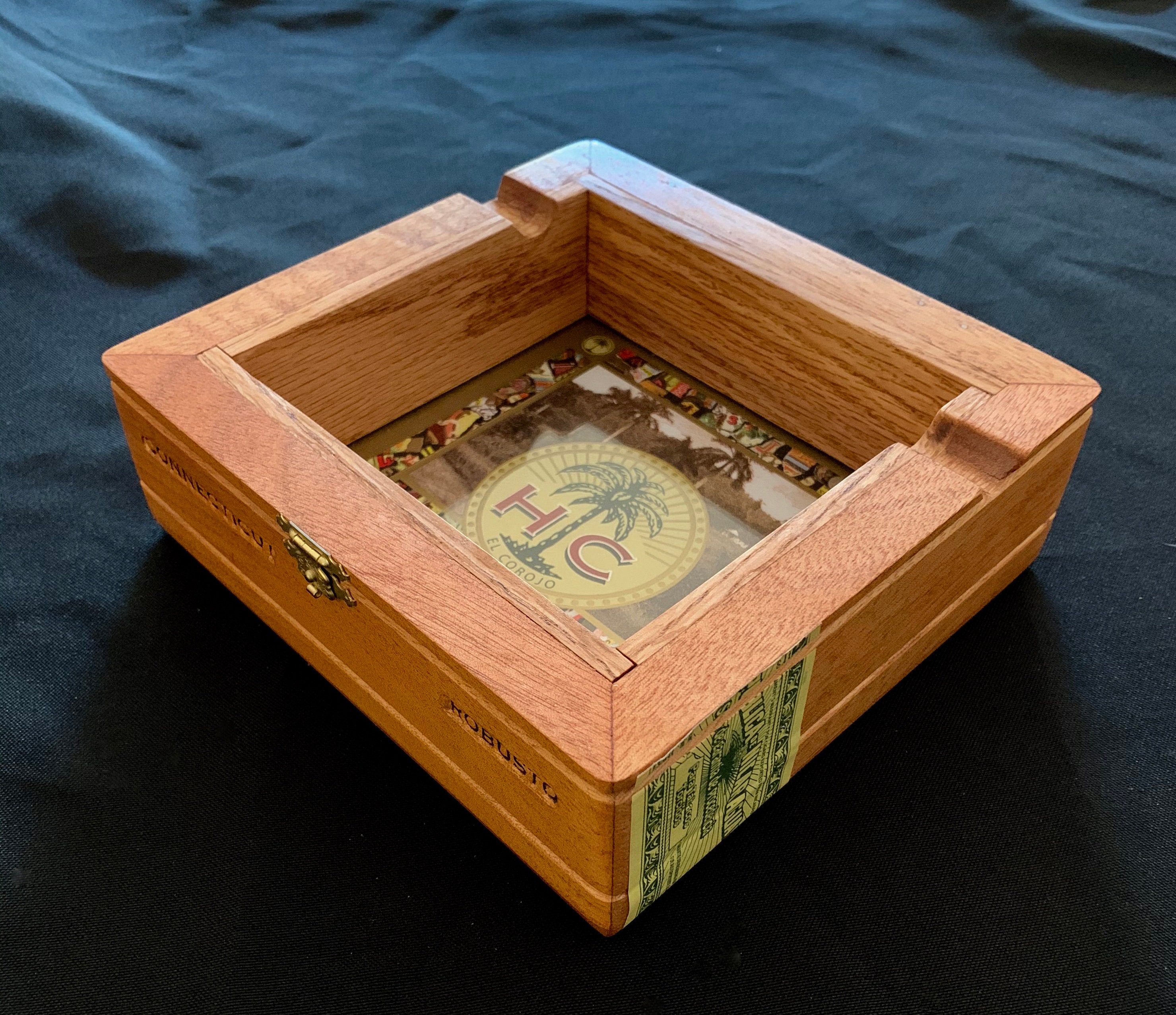 Cigar Box Ashtray - Etsy