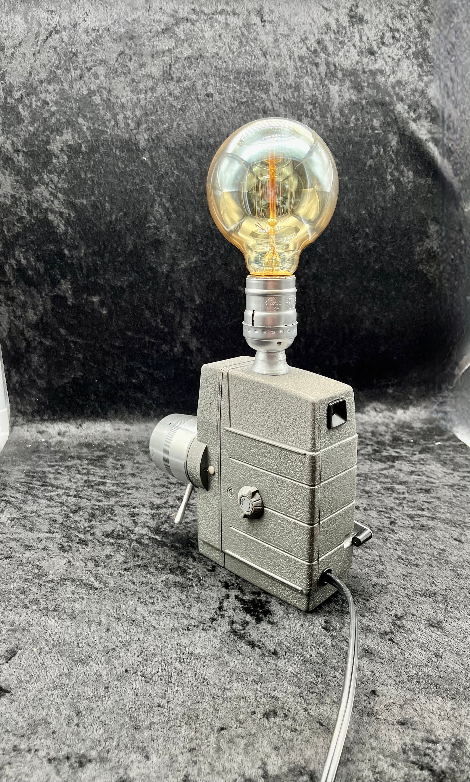 Vintage 1950s Bell & Howell 8mm Camera Lamp With Round Edison - Etsy