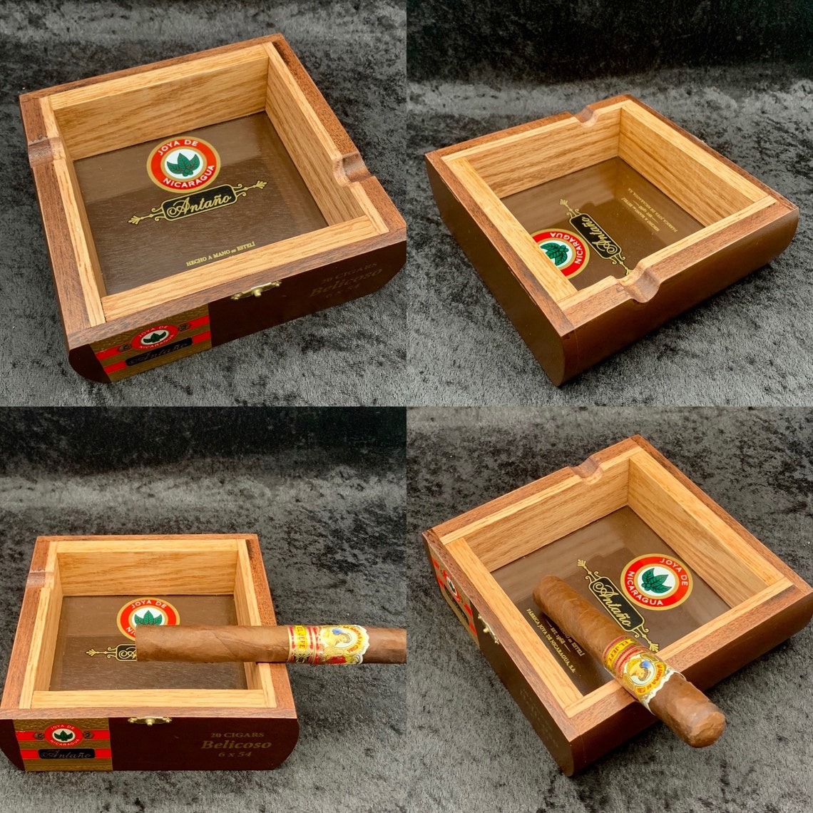 Joya De Cigar Box Ashtray - Etsy