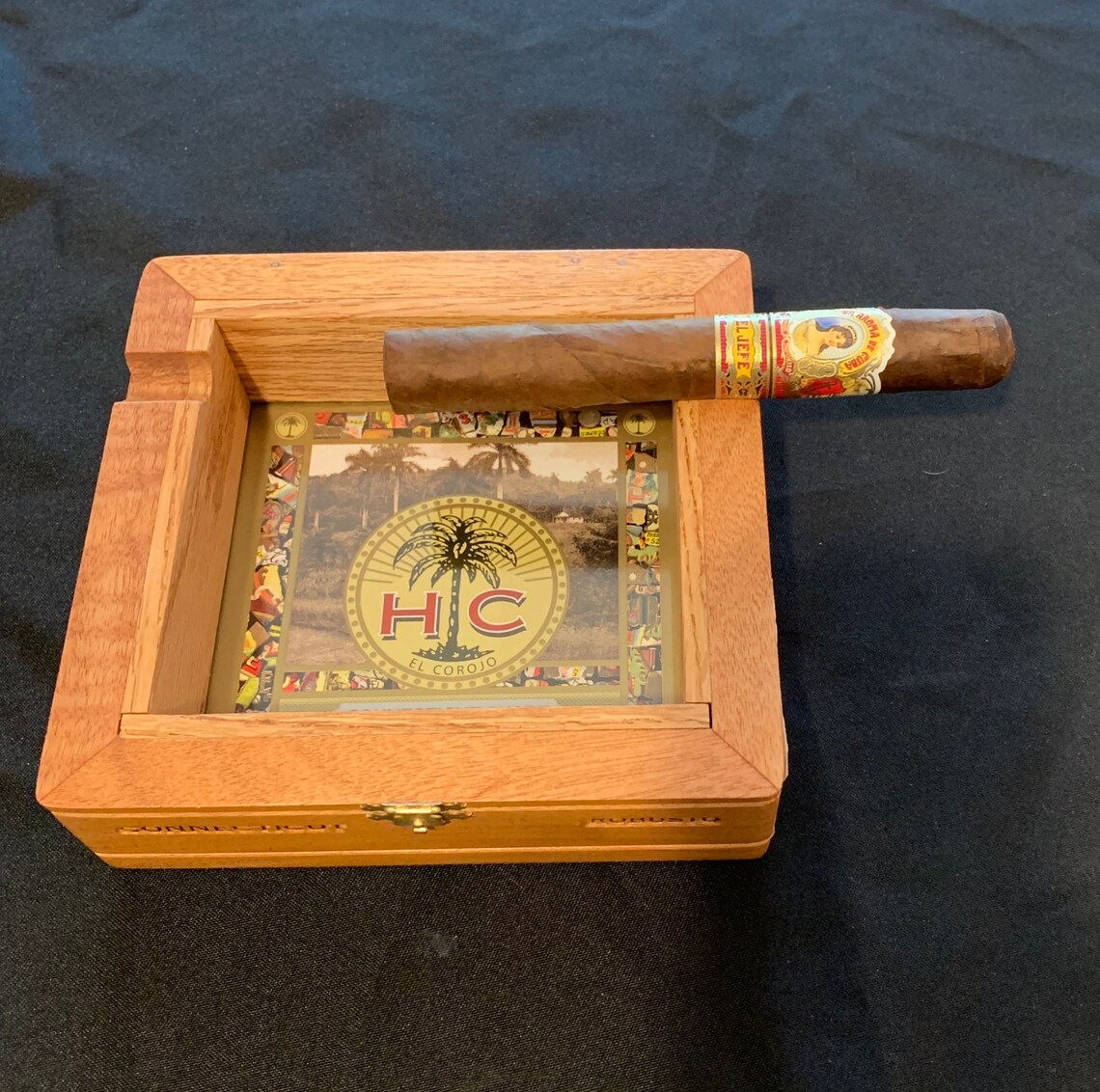 Cigar Box Ashtray - Etsy