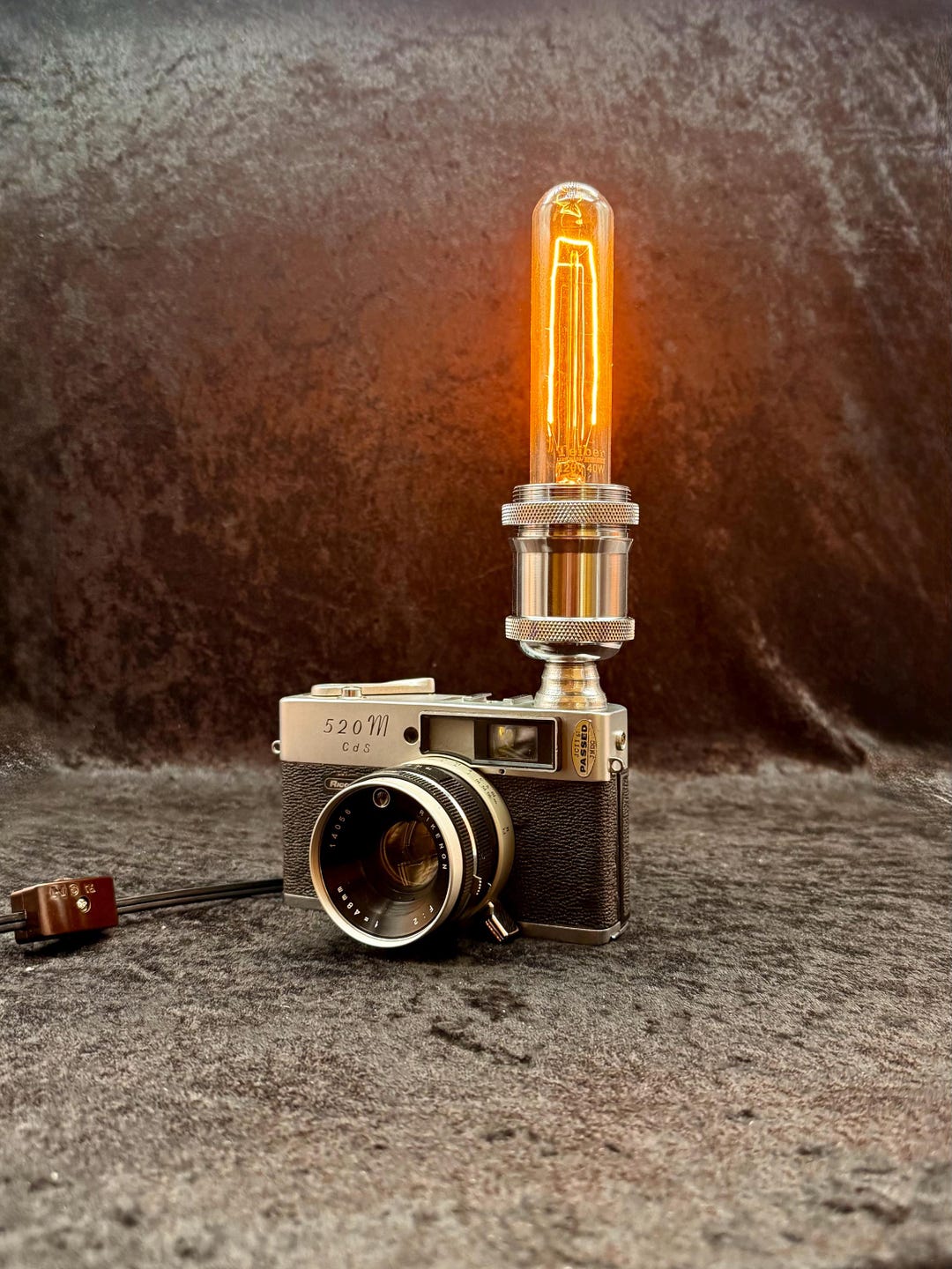 Vintage 1966 Ricoh Camera Lamp With Included Bulb - Etsy