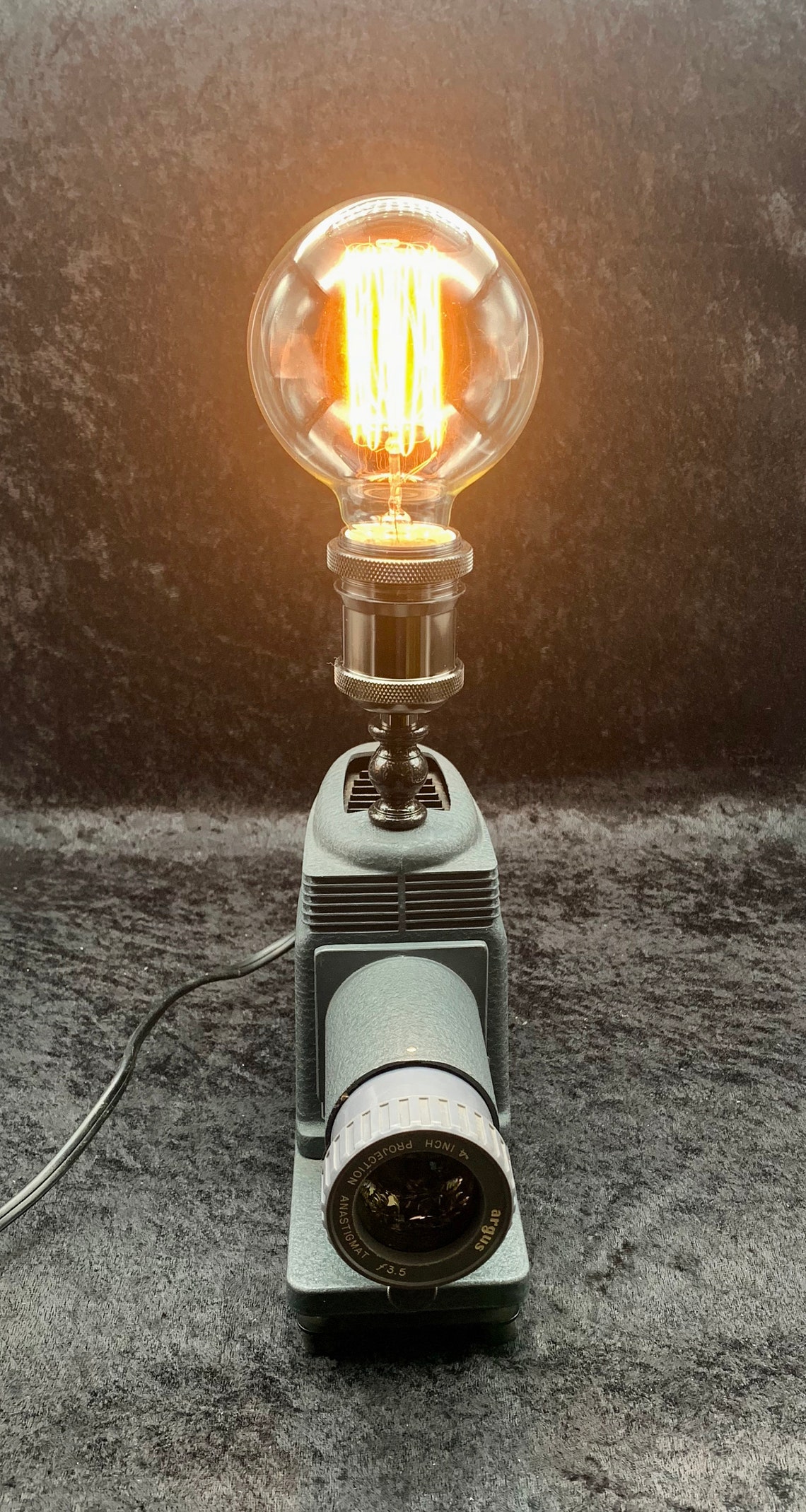 Vintage Argus Projector Camera Lamp With Large Edison Bulb - Etsy