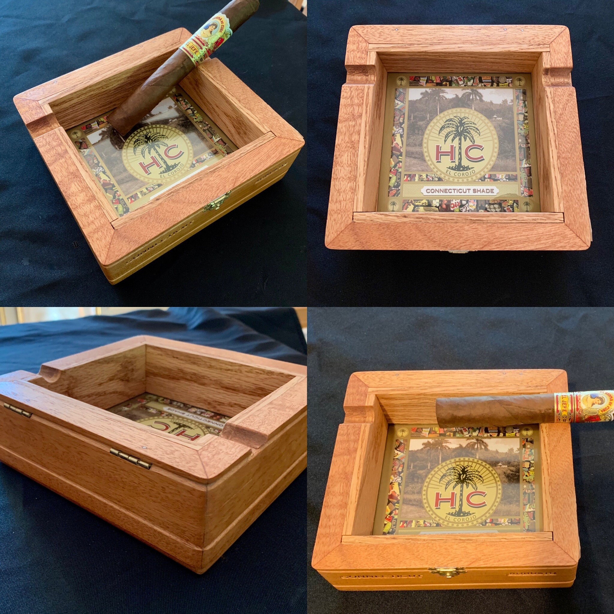 Cigar Box Ashtray - Etsy