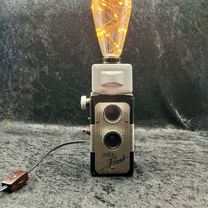 Vintage 1950s Insta Flash Camera Lamp With Fairy Bulb - Etsy