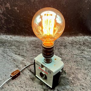 Vintage 1964 Mercury Satellite Camera Lamp With Round Bulb - Etsy