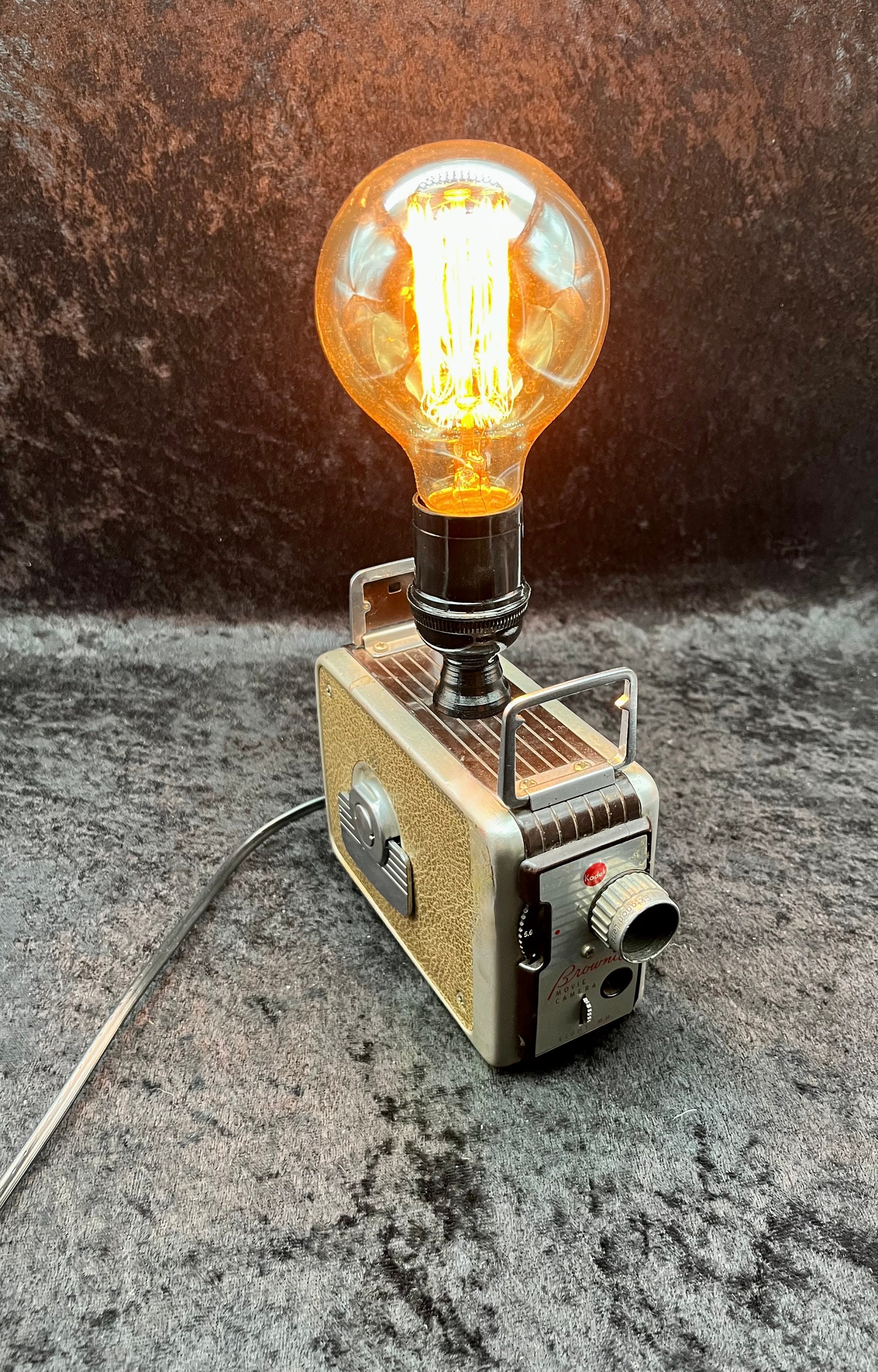 Light Bulb Movie Camera