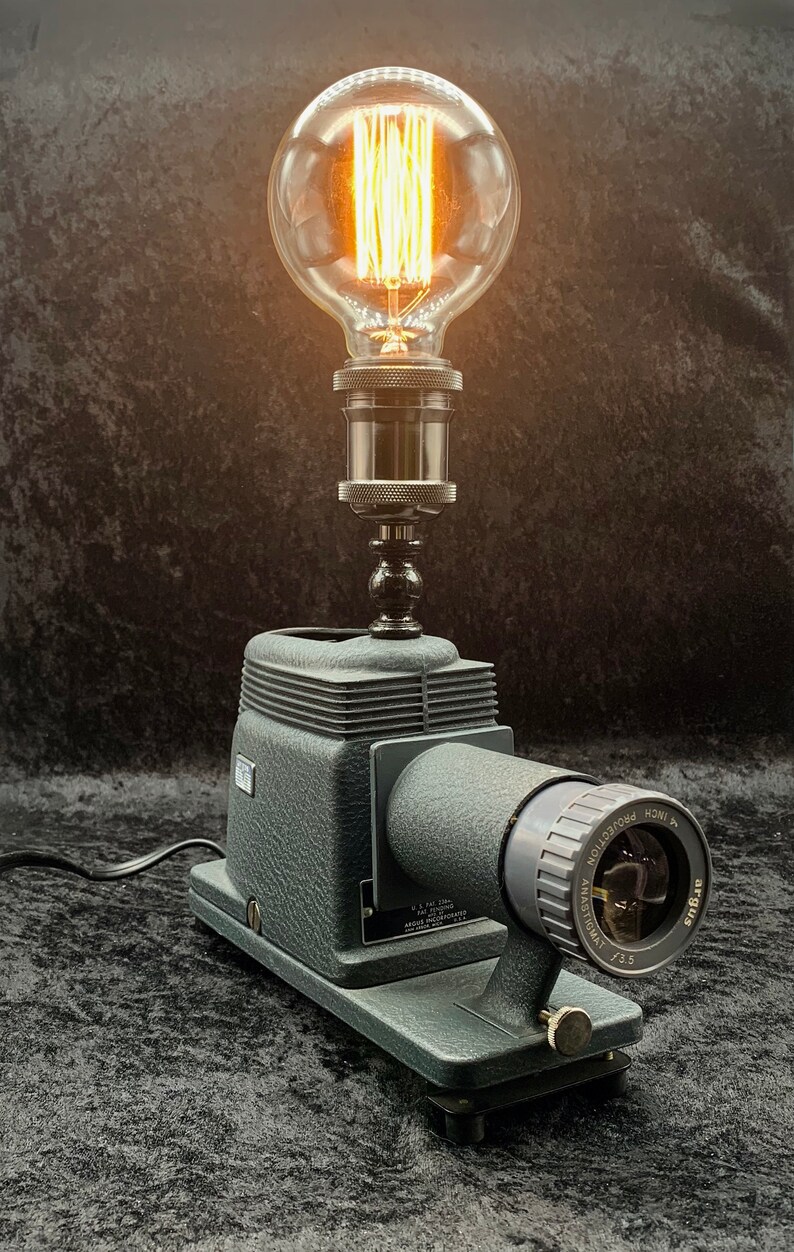 Vintage Argus Projector Camera Lamp With Large Edison Bulb | Etsy