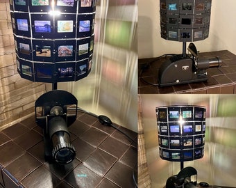 Vintage Slide Lamp Shade - Etsy