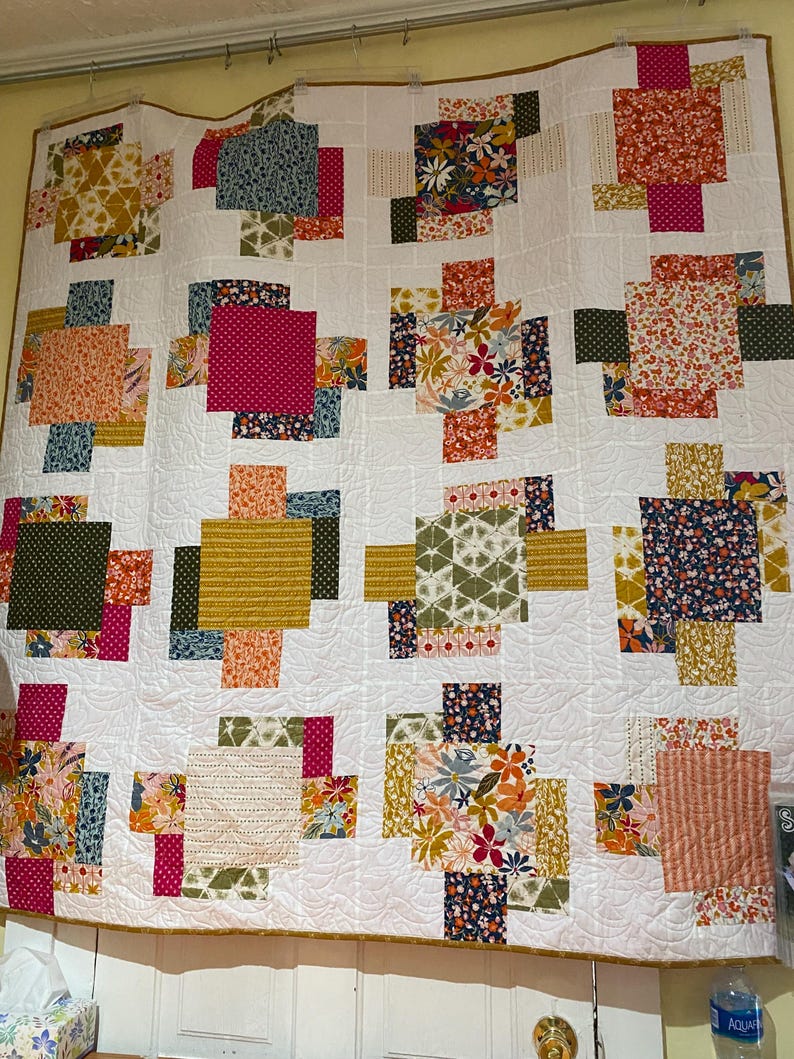 Scrapbooking Quilt Pattern and Fabric - Etsy