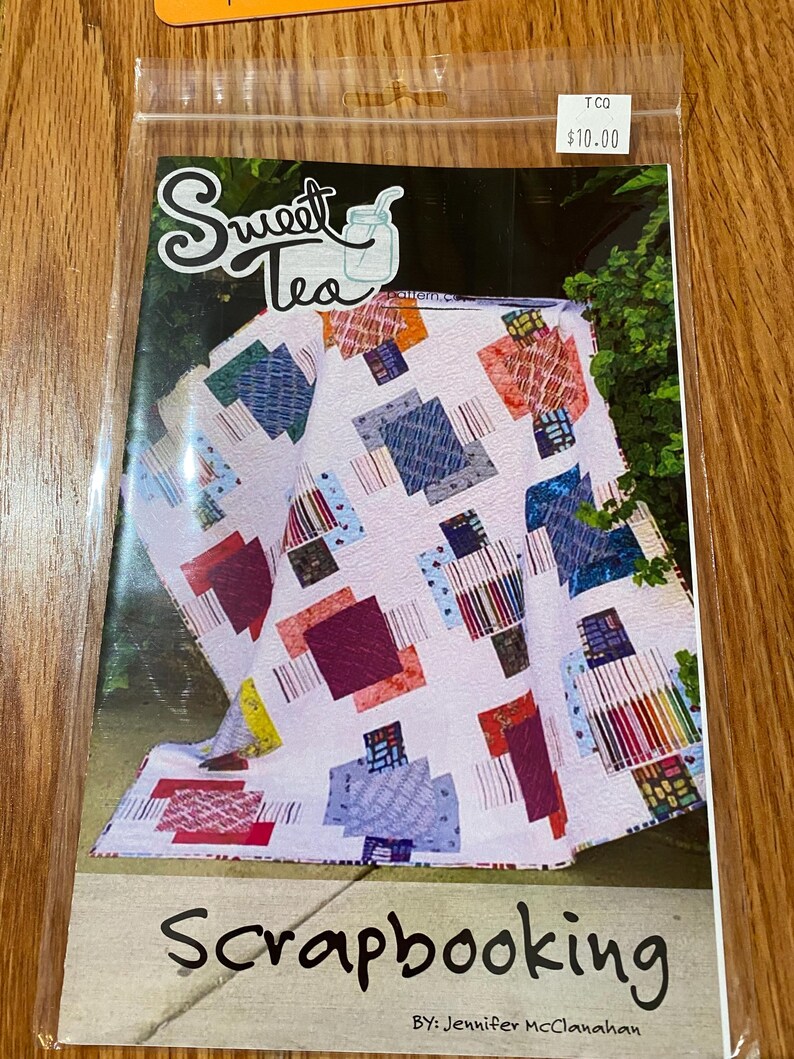 Scrapbooking Quilt Pattern and Fabric - Etsy