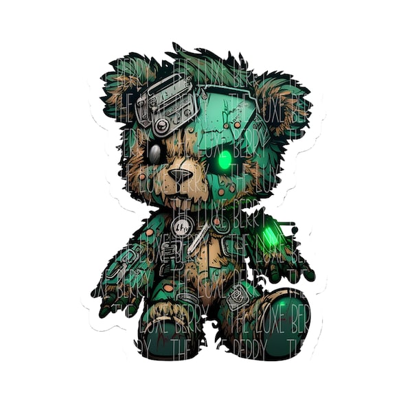 Zombie Teddy Bear - Etsy UK