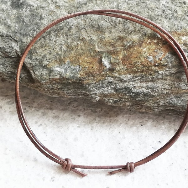 Leather Anklets - Etsy