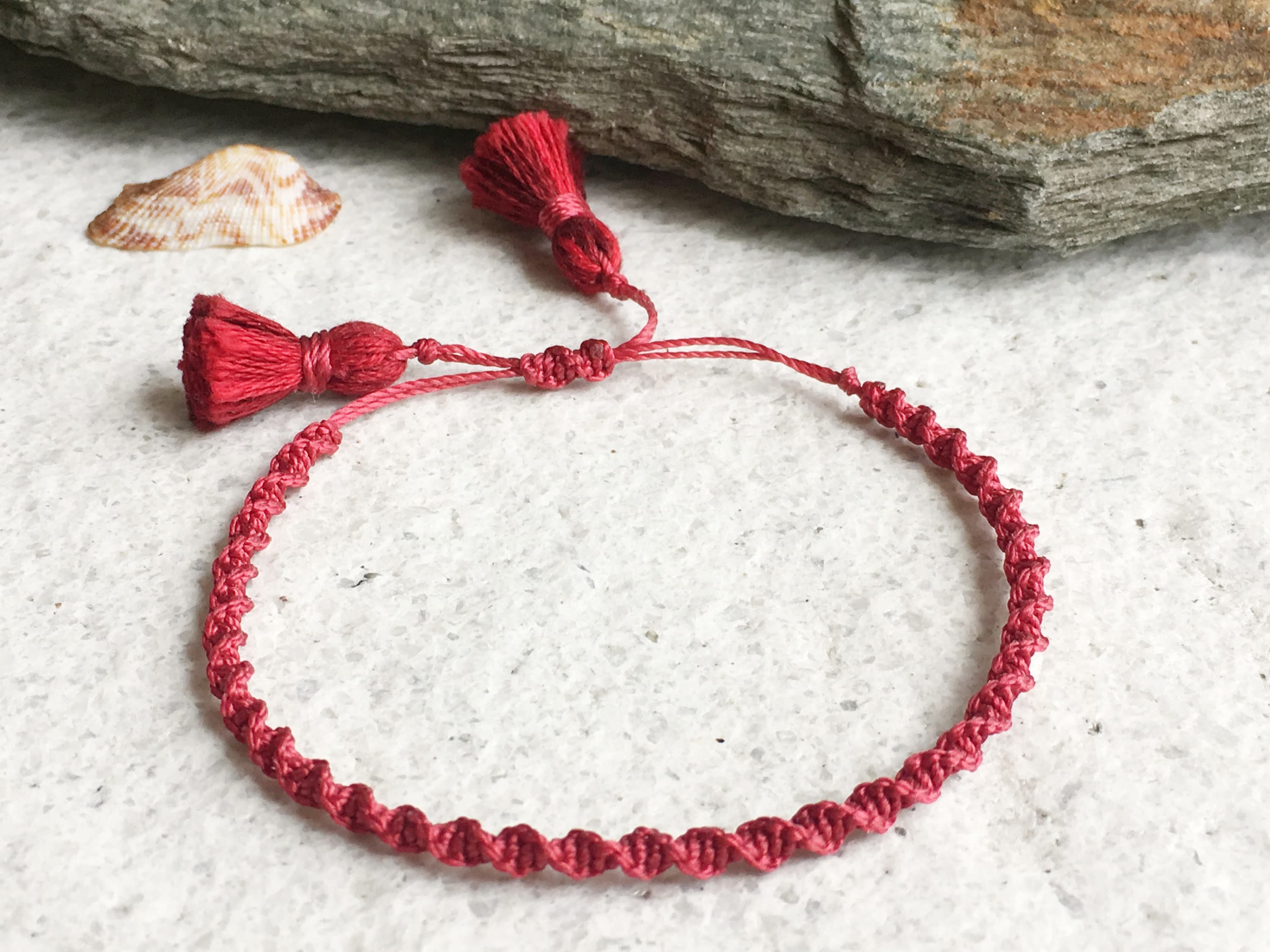 Red String Kabbalah Bracelet Evil Eye Kabbalah Protection Friendship ...