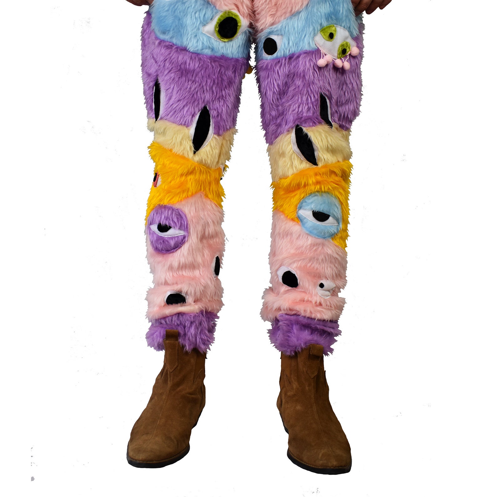 Chillin With All Eyes Blazin Furry Eye Trousers - Etsy