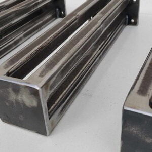 Steel Metal Table Legs Handmade Rustic Industrial Modern Very Strong - Etsy