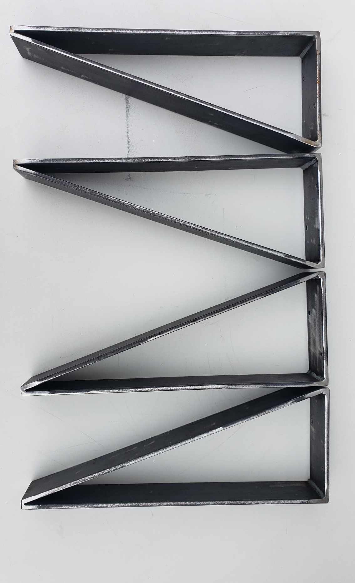 Heavy Duty Steel Metal Table Legs / Brackets . Handmade Rustic ...