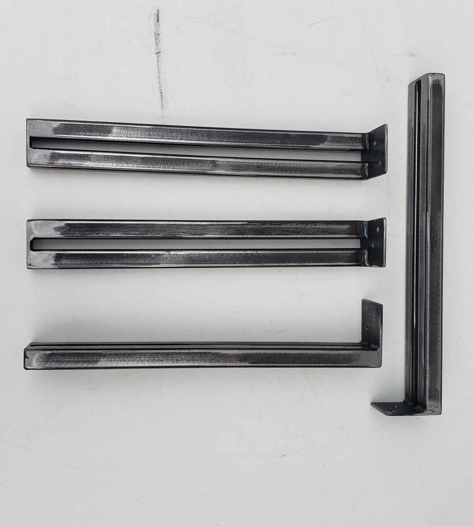 Steel Metal Table Legs Handmade Rustic Industrial Modern Very Strong - Etsy