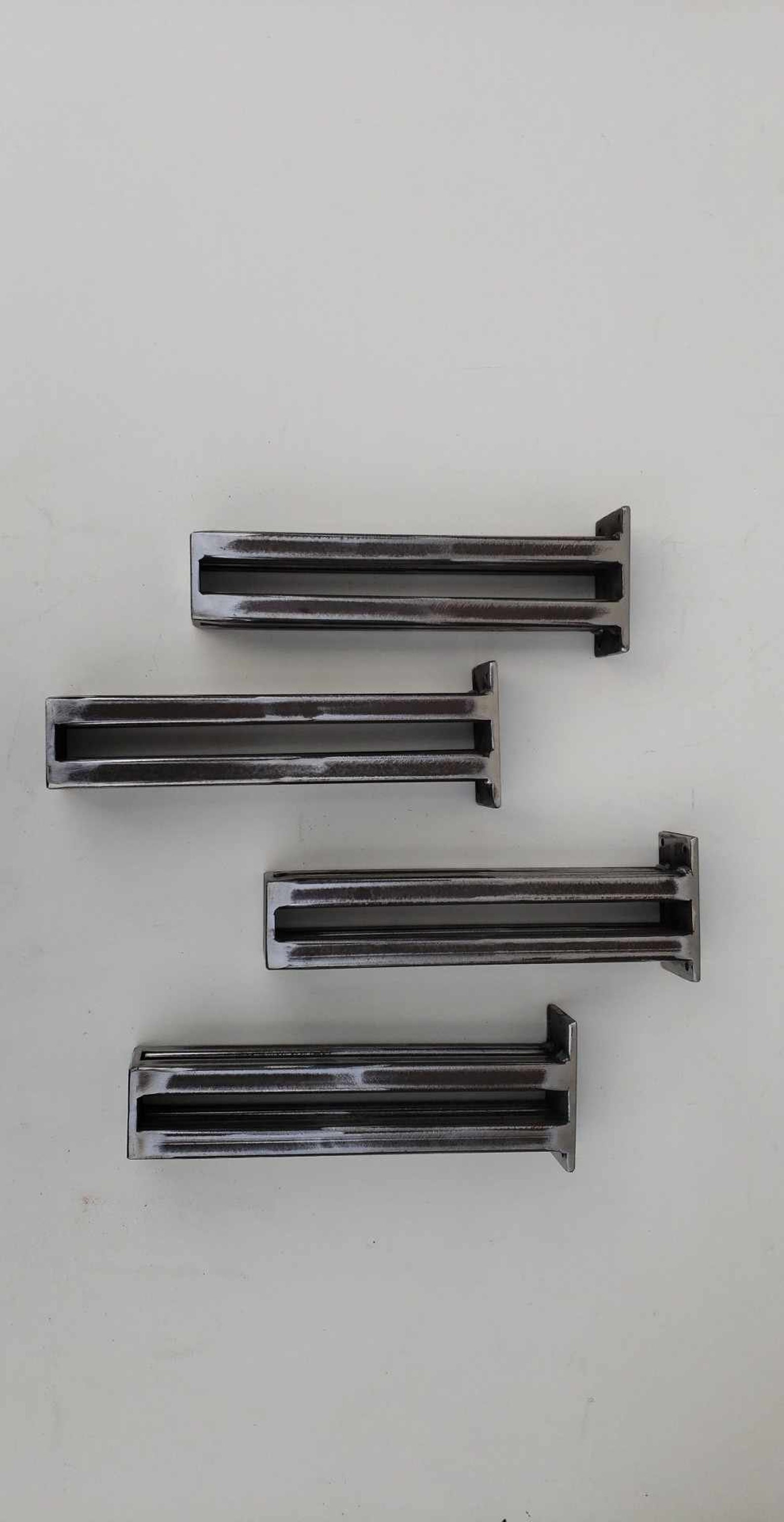 Steel Metal Table Legs Handmade Rustic Industrial Modern Very Strong - Etsy