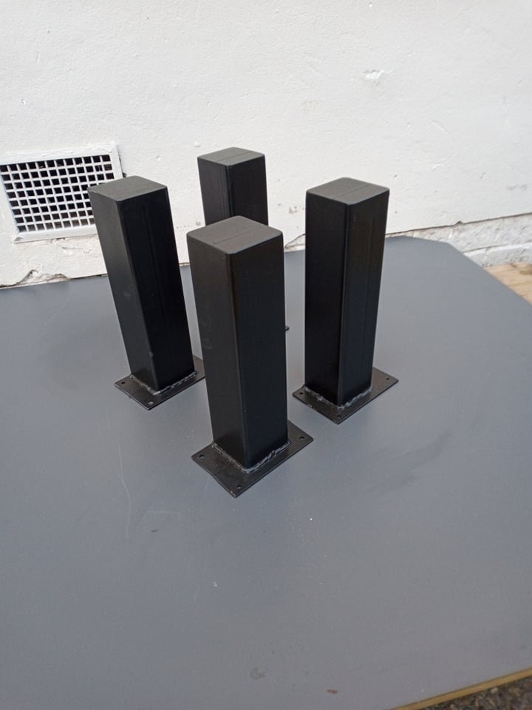 Metal Industrial Table Legs, Bespoke Custom Table Legs, Custom ...