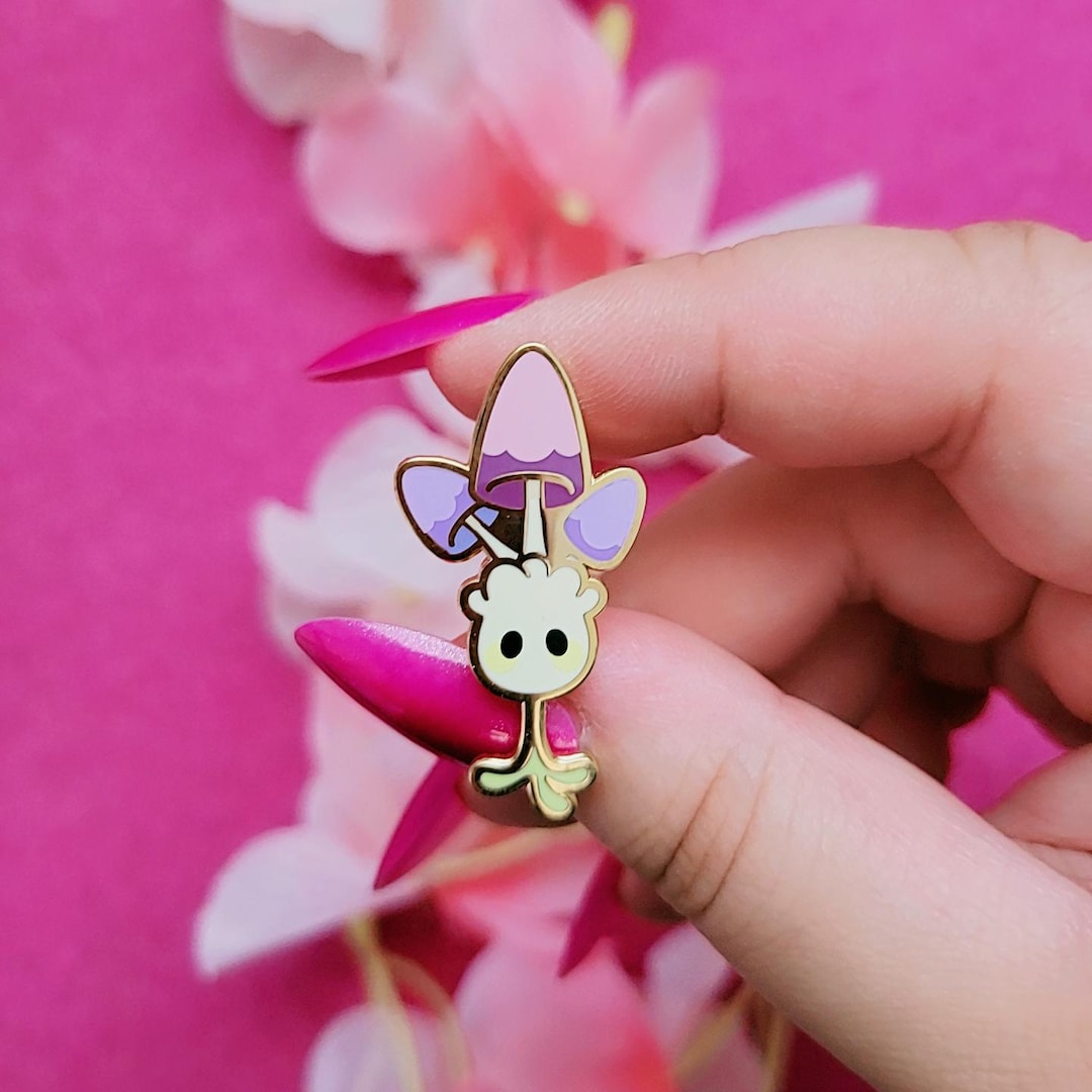 Morel Mushroom Enamel Pin - Etsy