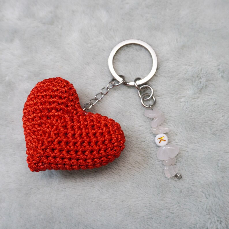 Personalized Keychain, Custom Beaded Name Keychain, Custom Keychain ...