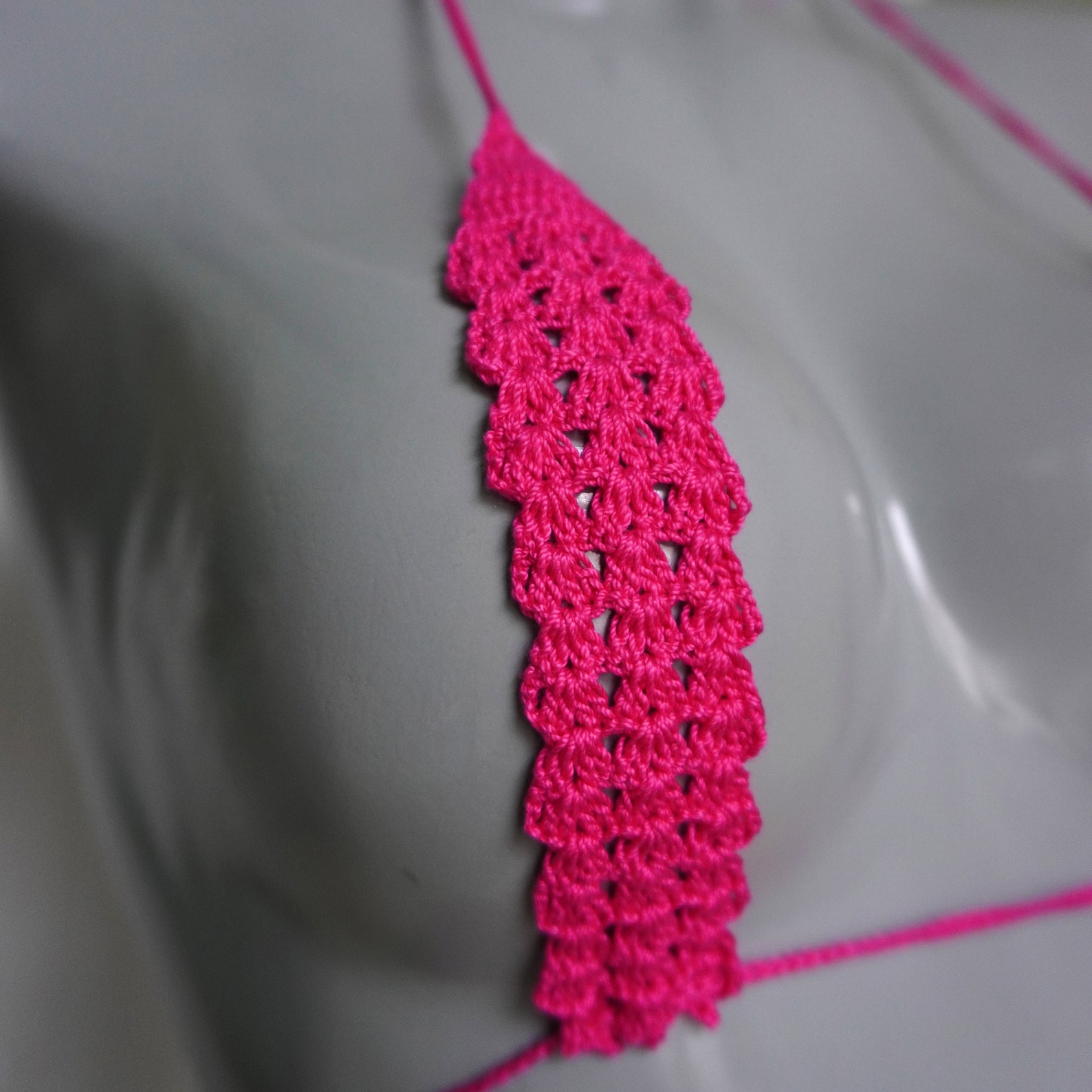 Crochet Extreme Micro G String Bikini See Through Micro Bikini Tiny