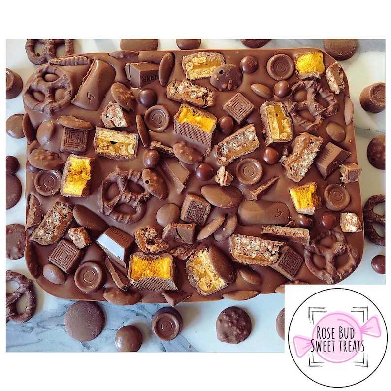 Monster Slab Belgian Chocolate Slab Loaded With All Your | Etsy UK