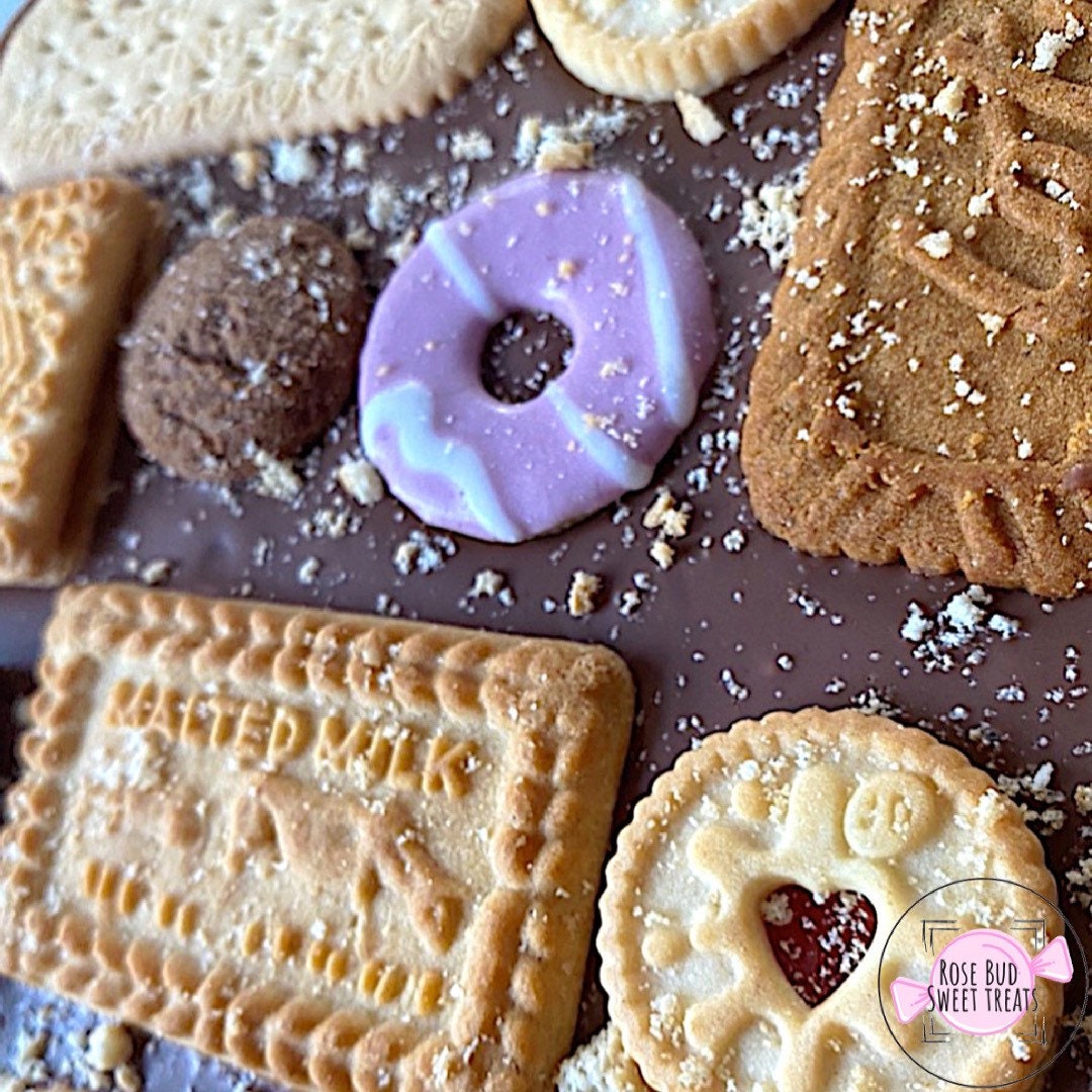 Tea Time Biscuit Chocolate Slab! - Etsy UK