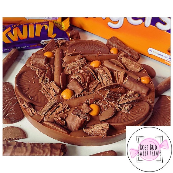 Chocolate orange twirl store