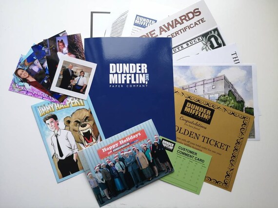 The Office Ultimate Fan Gift Set Presentation Folder Including - Etsy