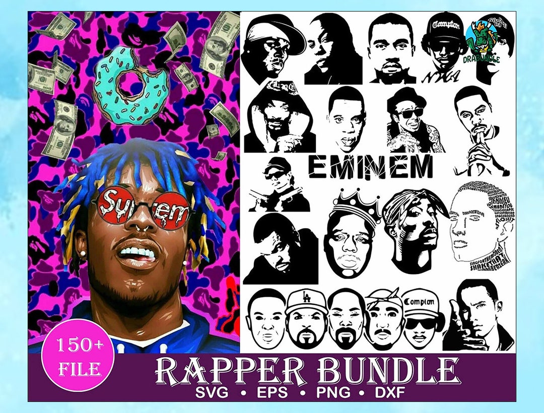 150 Raper Svg, Celebrity Svg, Design Svg, Decor Svg, Decorative Svg ...