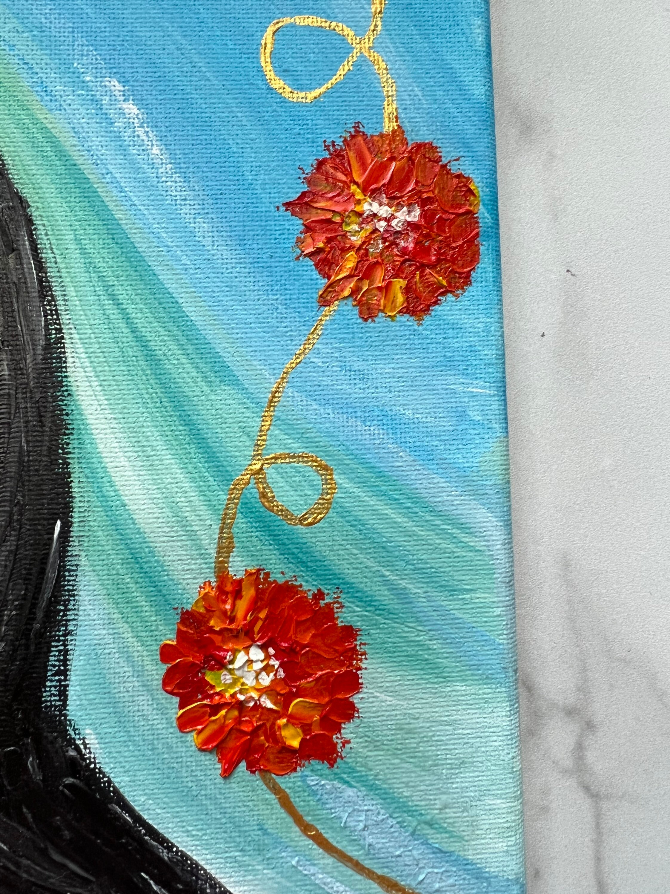 My Roots, Mexican Art, Mexican Walls, Canvas Art, Mexican Embroidery ...