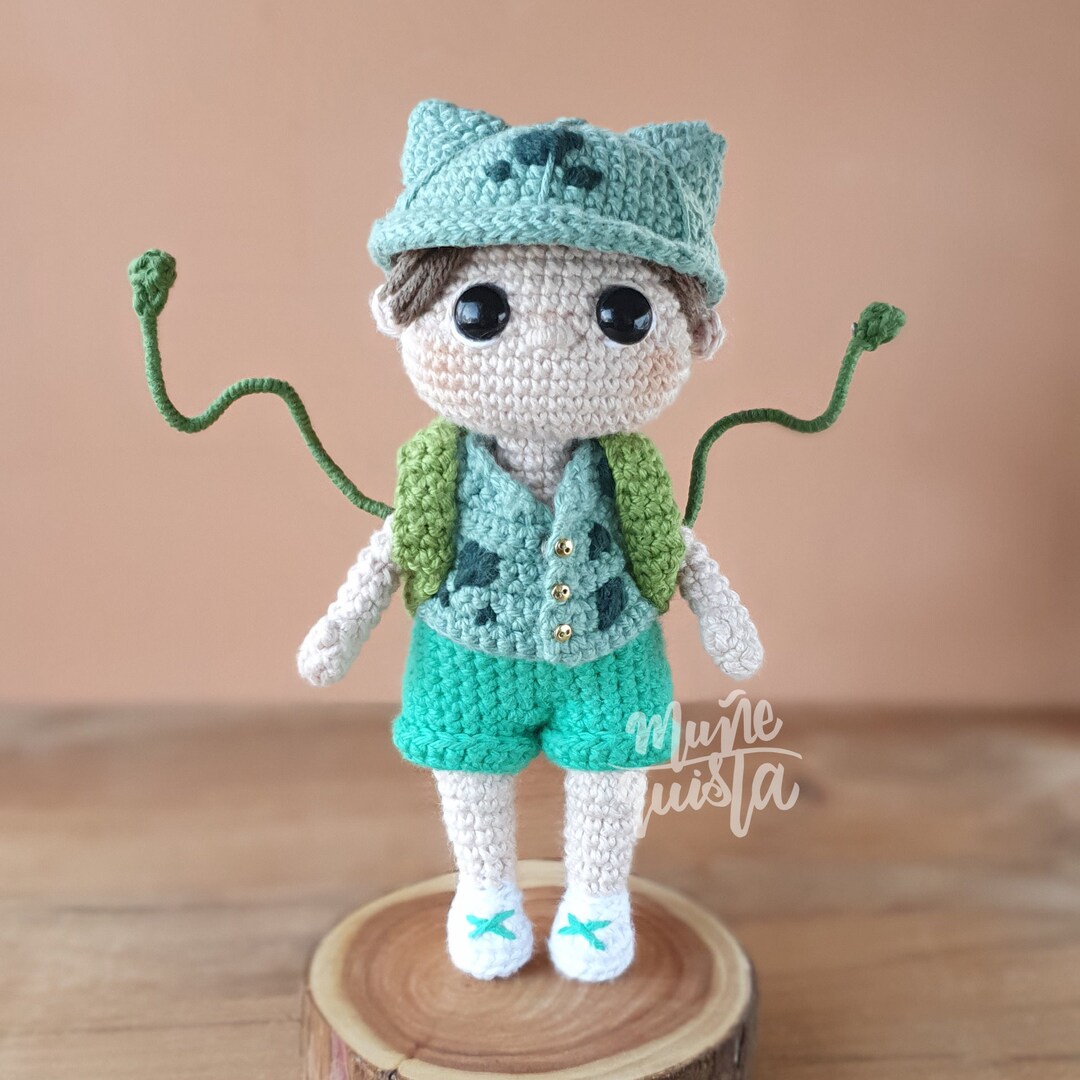 Benji Bulbasaur PDF PATTERN eng/esp - Etsy